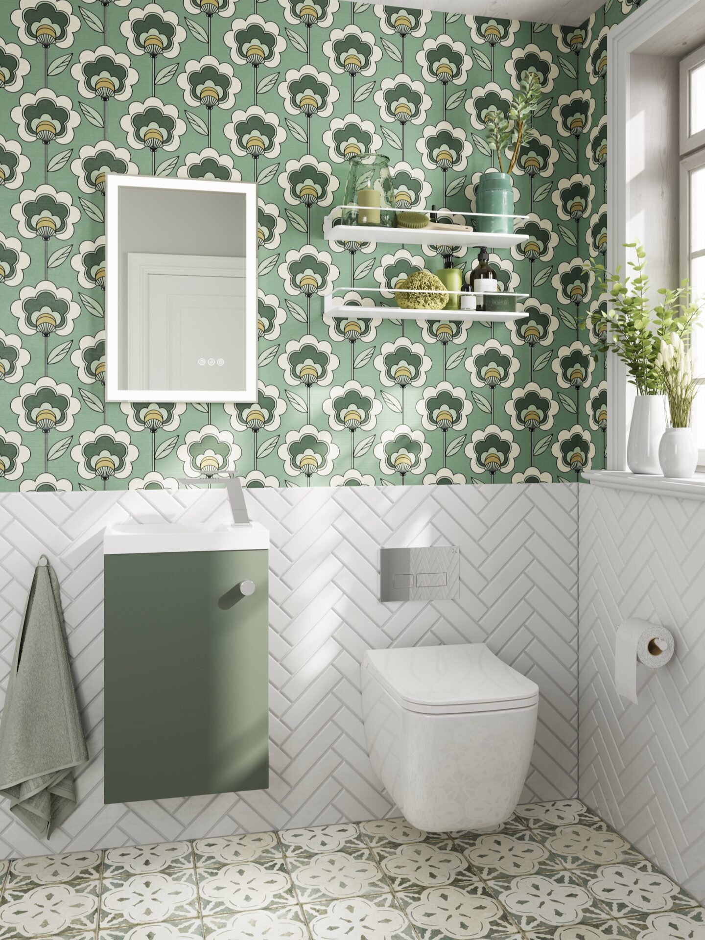 8 cloakroom tile ideas for a WC with wow factor - Goodhomes Magazine ...