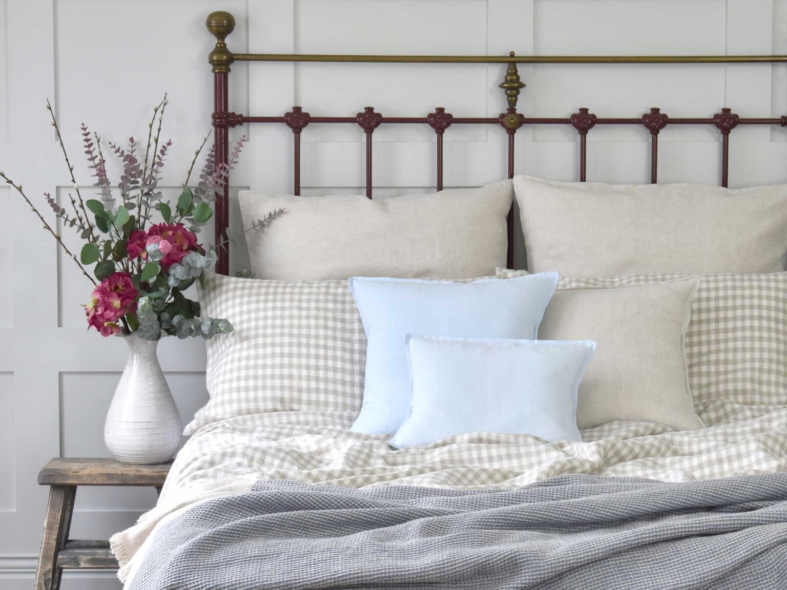 Stylish decorating ideas with gingham - Goodhomes Magazine : Goodhomes ...